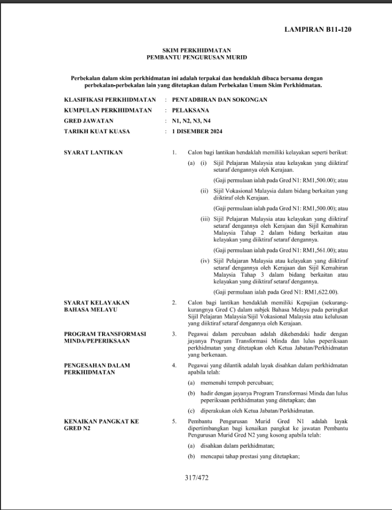 Jawatan PPM Gred N1 2026: Cara Mohon Melalui MySPP (Panduan Step-by ...