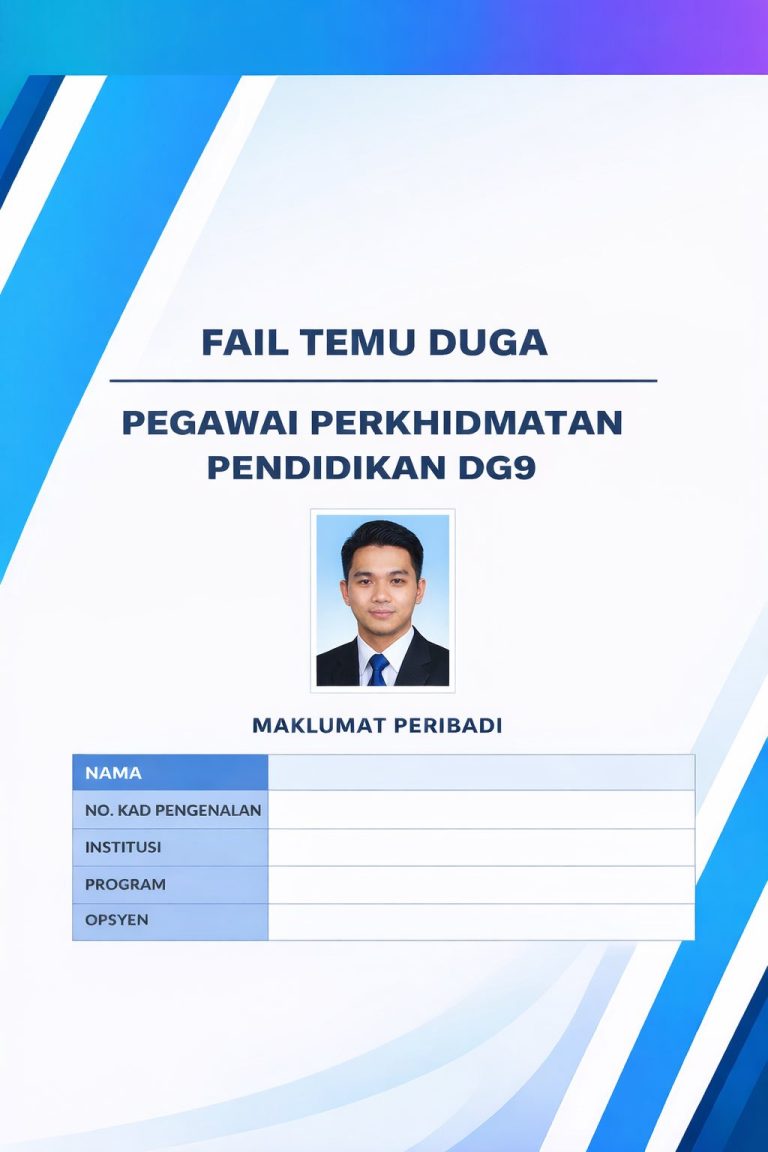 Susun Fail Temuduga SPP: Ikut Arahan Emel atau Ikut Trend? Ini Jawapan ...