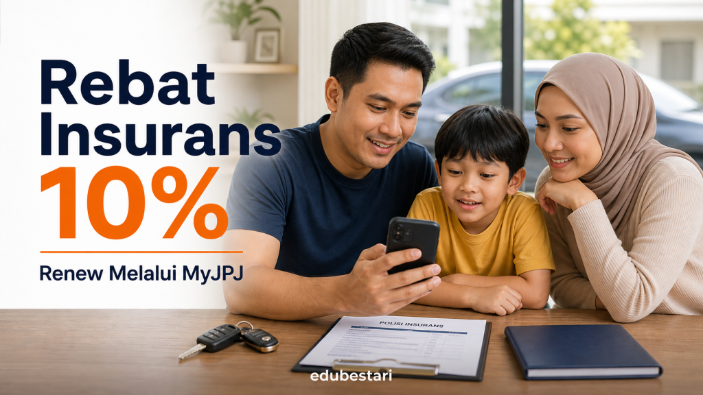 Cara Jimat Insurans Kenderaan Melalui MyJPJ: Rebat 10% CERMAT MADANI ...